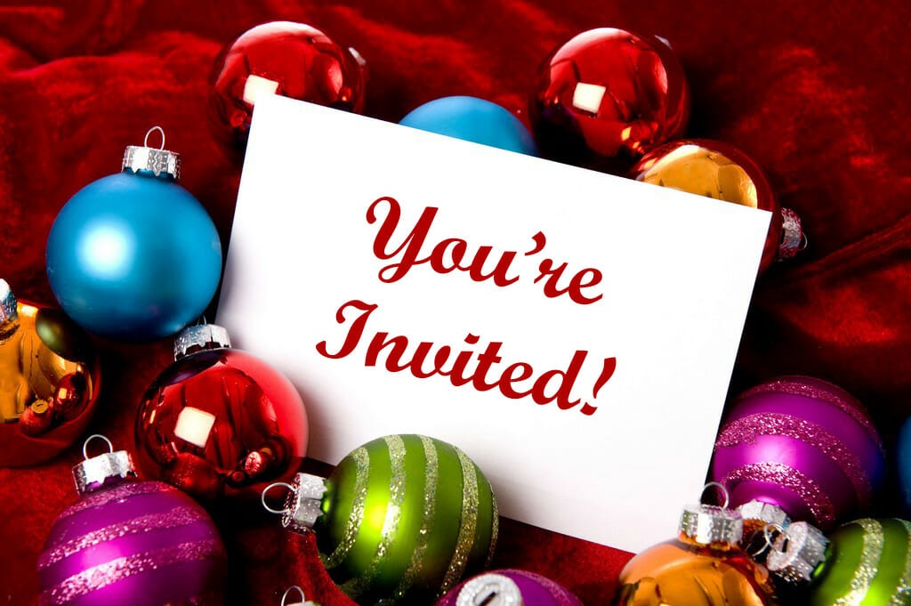 Family Christmas Party Invitation Wording