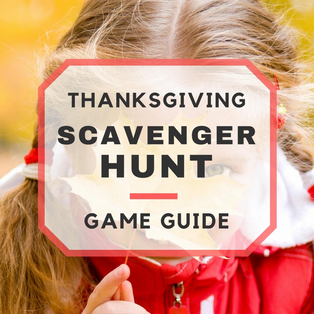 Thanksgiving Scavenger Hunt Game Guide