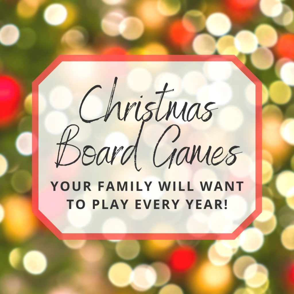10 Christmas Board Games & Party Games For the Whole Family