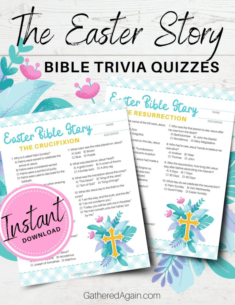 Easter Bible Verses To Teach Your Kids