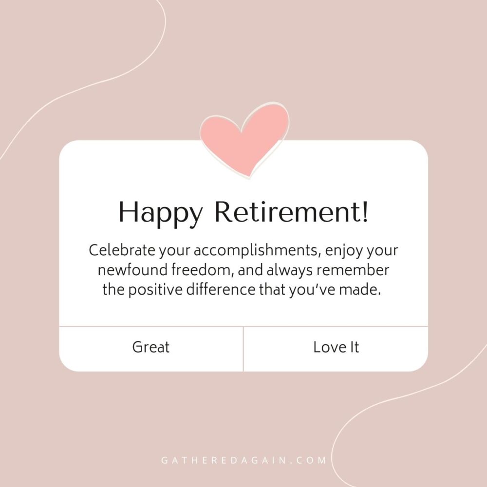 Happy Retirement Mom! Retirement Wishes for Your Mother