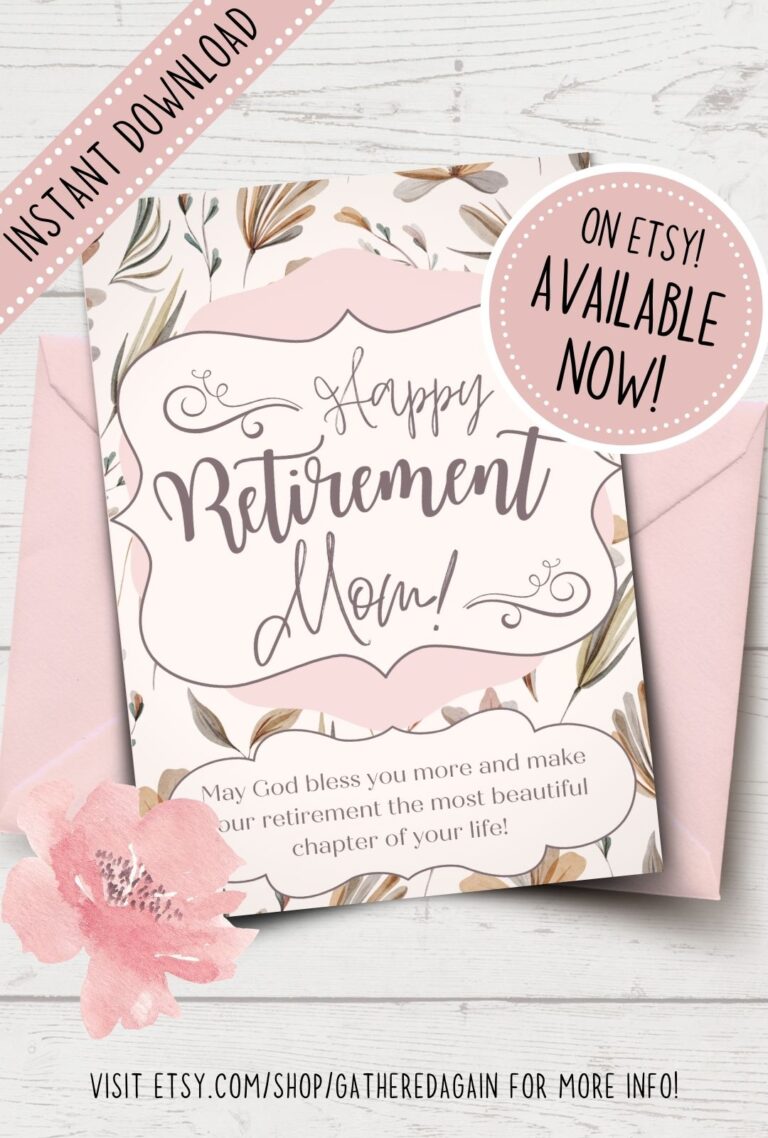 Happy Retirement Mom! Retirement Wishes for Your Mother