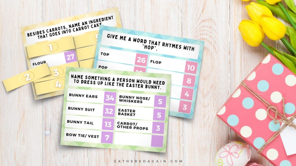 Fun Easter Family Feud Questions for Kids and Adults!