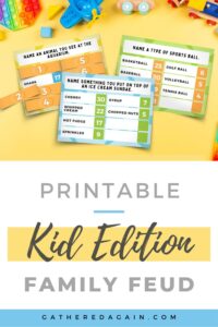 Fun Family Feud Questions for Kids (and Parents!)