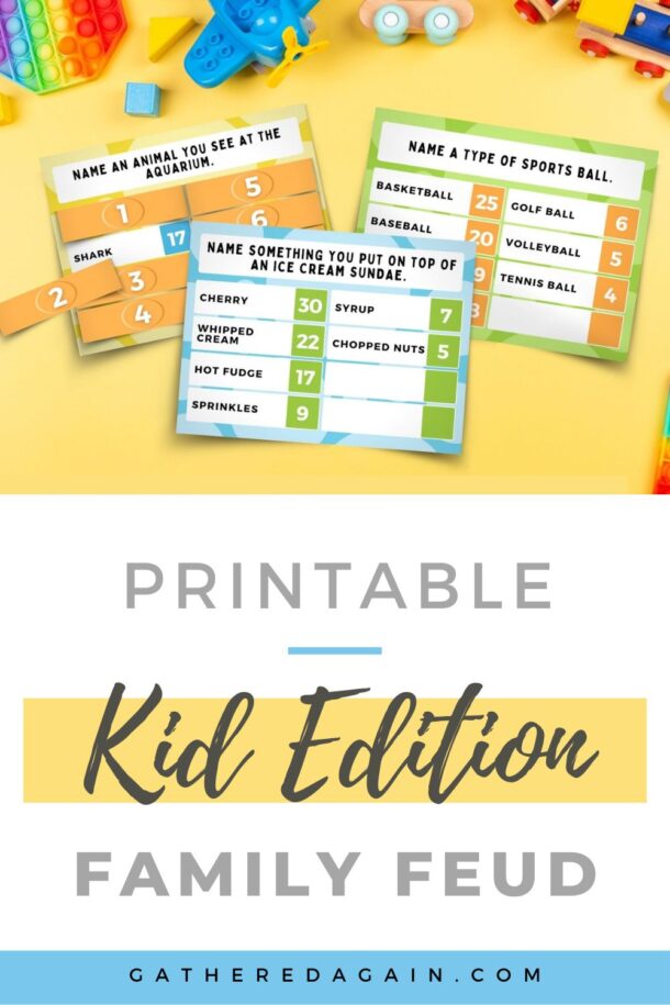 Fun Family Feud Questions for Kids (and Parents!)