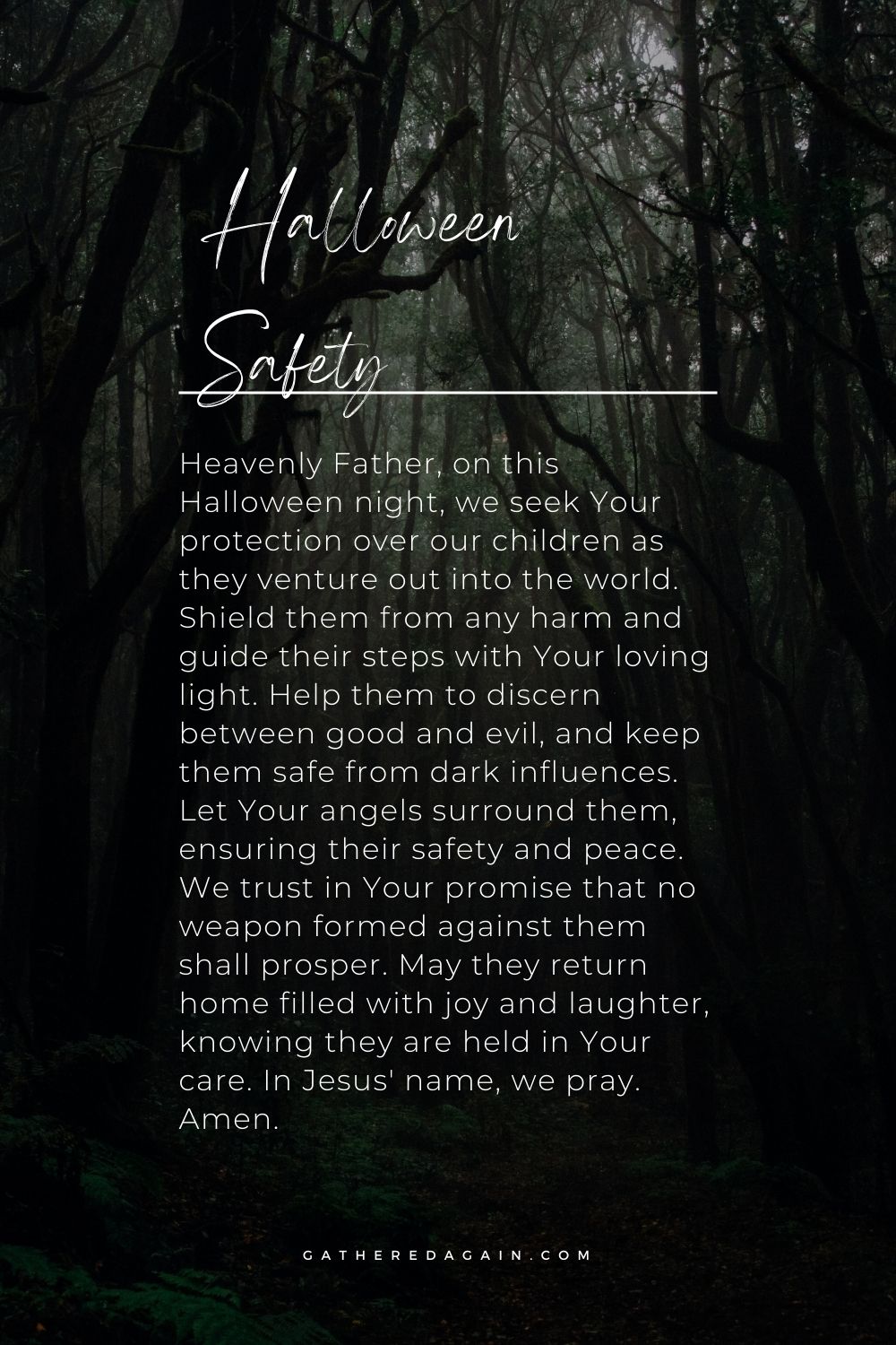 5 Halloween Prayers for Family Gatherings: A Christian Approach