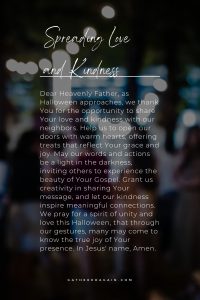 5 Halloween Prayers for Family Gatherings: A Christian Approach
