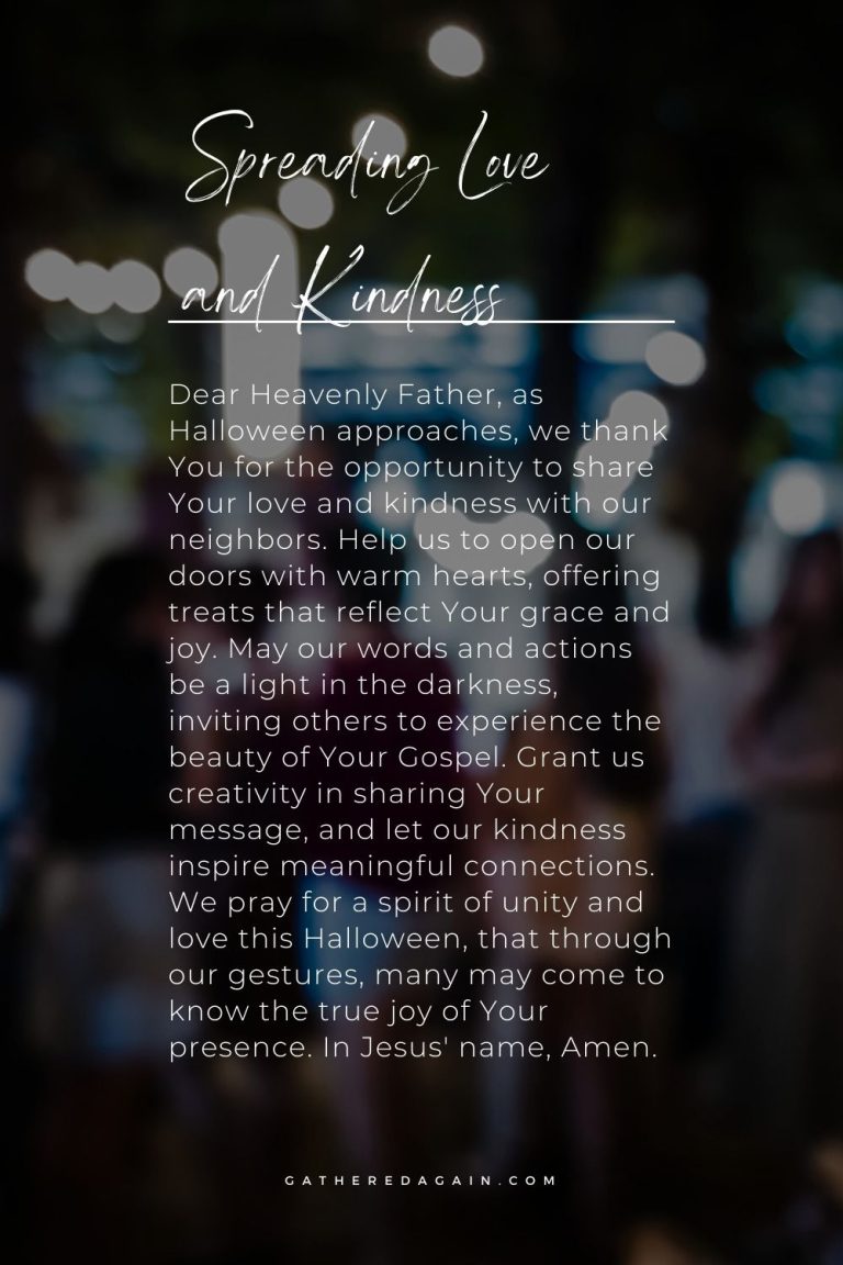 5 Halloween Prayers for Family Gatherings: A Christian Approach